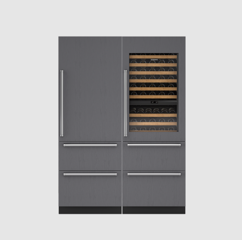 Sub-Zero - Dual Installation Kit Accessory Refrigerator in Stainless