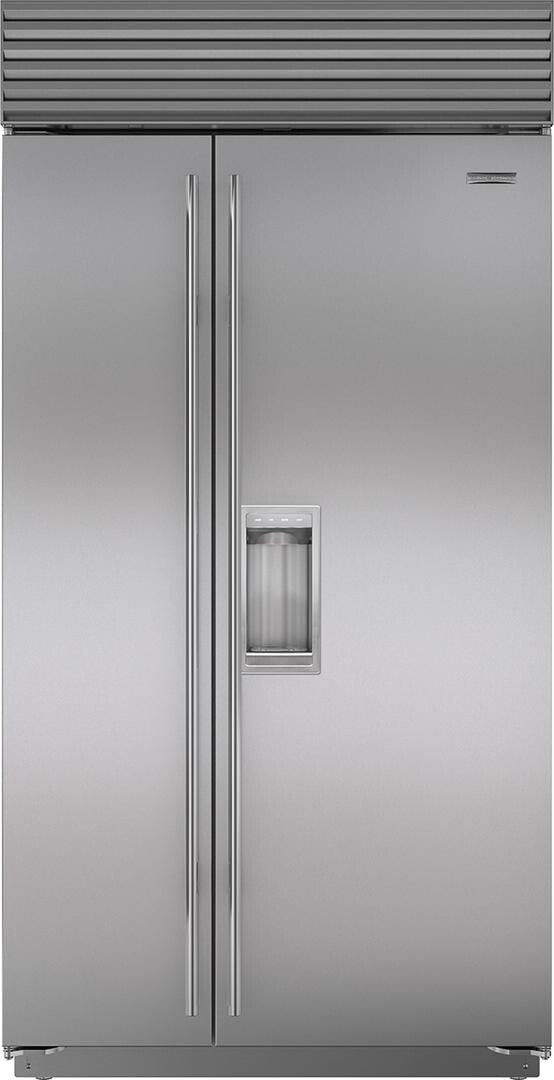 Sub-Zero - 42 Inch 23.9 cu. ft Built In / Integrated Side by Side Refr