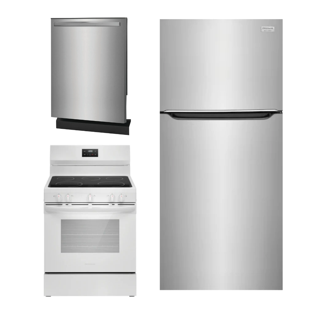 Frigidaire Gallery Kitchen Package – GRTE2055AF, FCRE305CBW, GDPH4515A