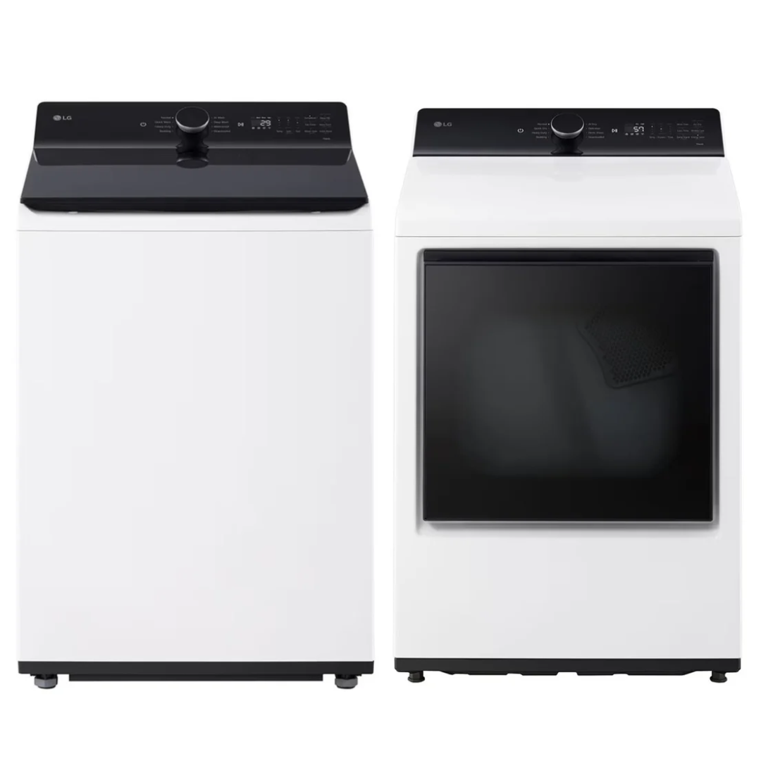 LG Laundry Pair - WT8400CW, DLE8400WE