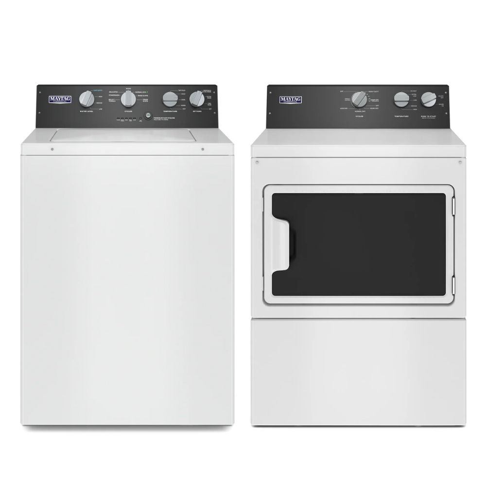Maytag Laundry Pair - MVWP586GW, MGDP586KW