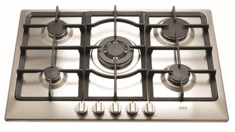 AEG - 29.4375 inch wide Gas Cooktop in Stainless - 75040GM-M