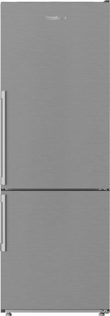 Blomberg - 23.4375 Inch 11.43 cu. ft Bottom Mount Refrigerator in Stai