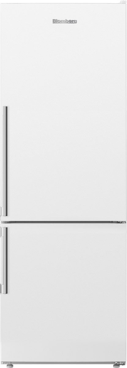 Blomberg - 23.4375 Inch 11.43 cu. ft Bottom Mount Refrigerator in Whit