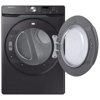Samsung - 5.2 cu. Ft Front Load Washer in Black Stainless - WF45T6000A