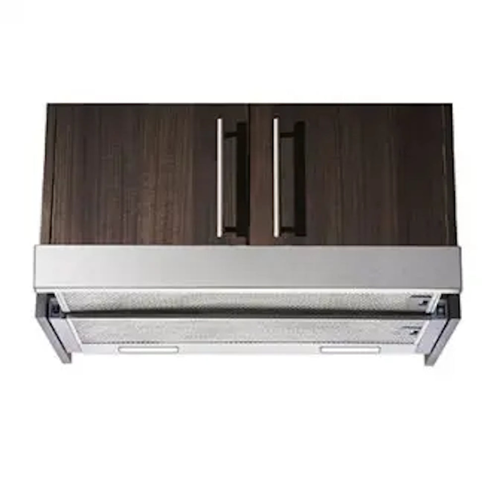 Porter & Charles - 29.8 Inch 300 CFM Under Cabinet Range Vent in Stain