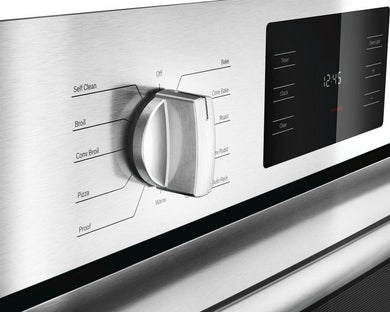 Bosch - 4.6 cu. ft Single Wall Oven in Stainless Steel - HBL5451UC
