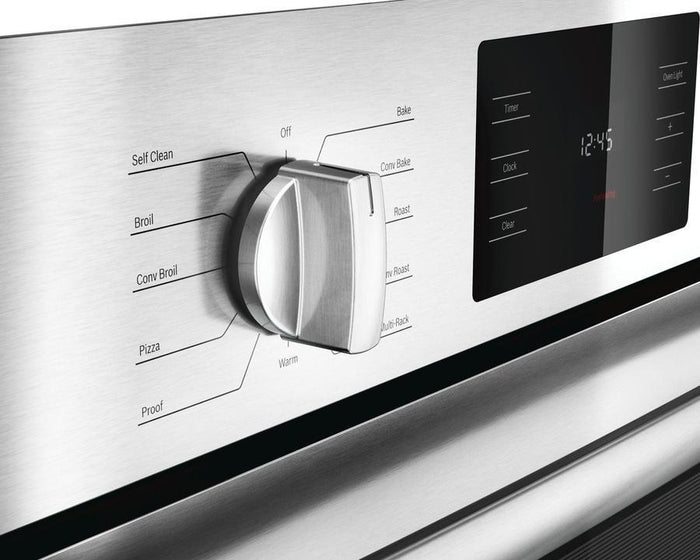 Bosch - 4.6 cu. ft Single Wall Oven in Stainless Steel - HBL5451UC
