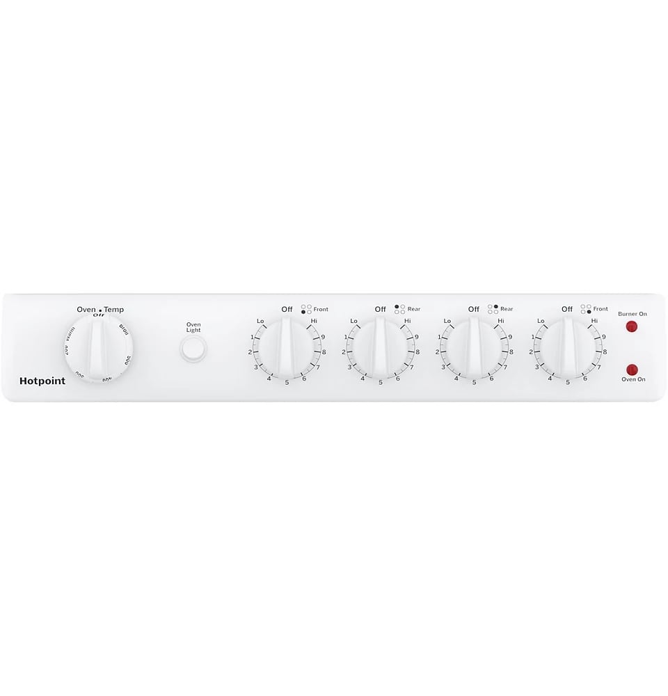 GE - 2.9 cu. ft Electric Range in White - JCAS300DMWW