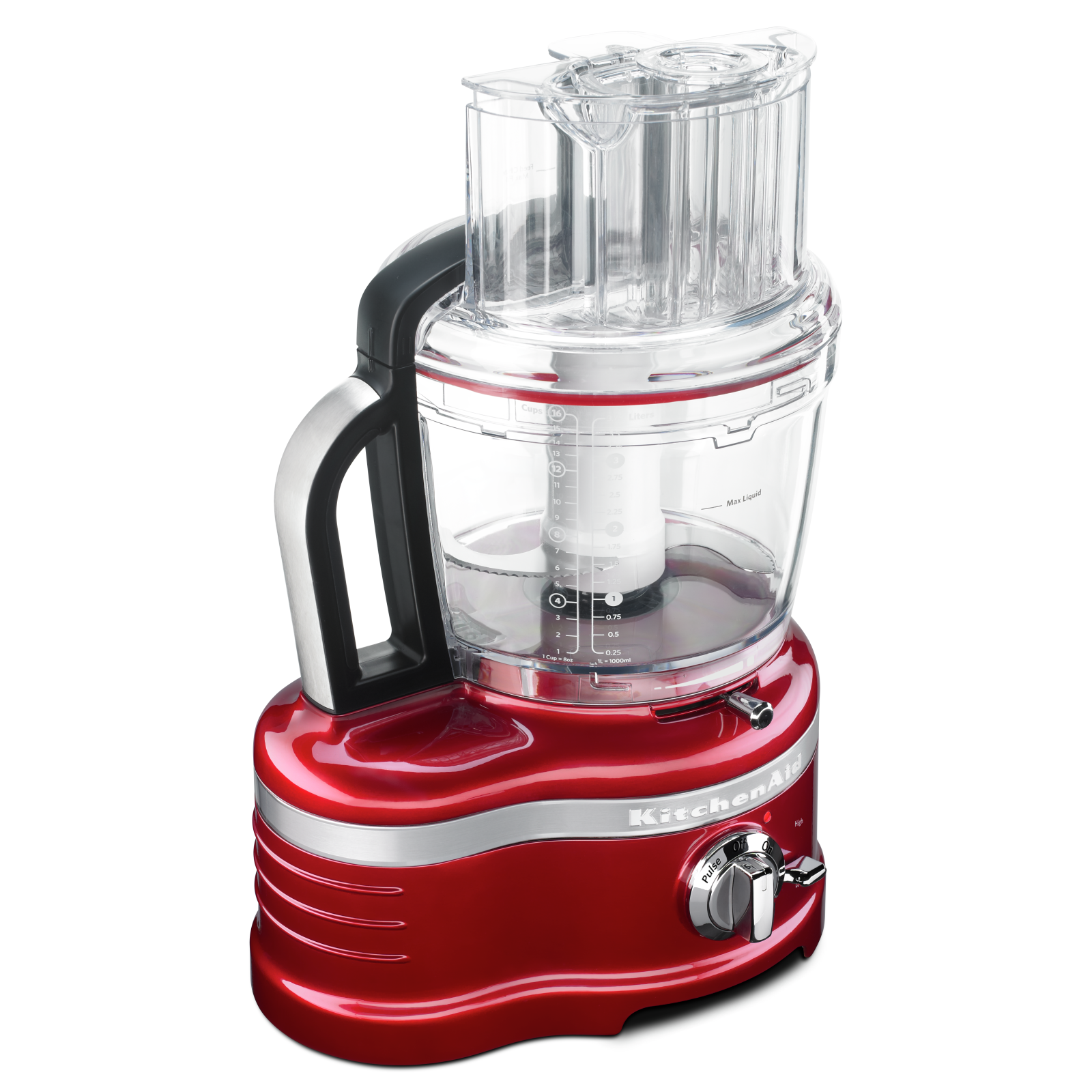 KitchenAid - 16 Cup Food Processor in Red - KFP1642CA