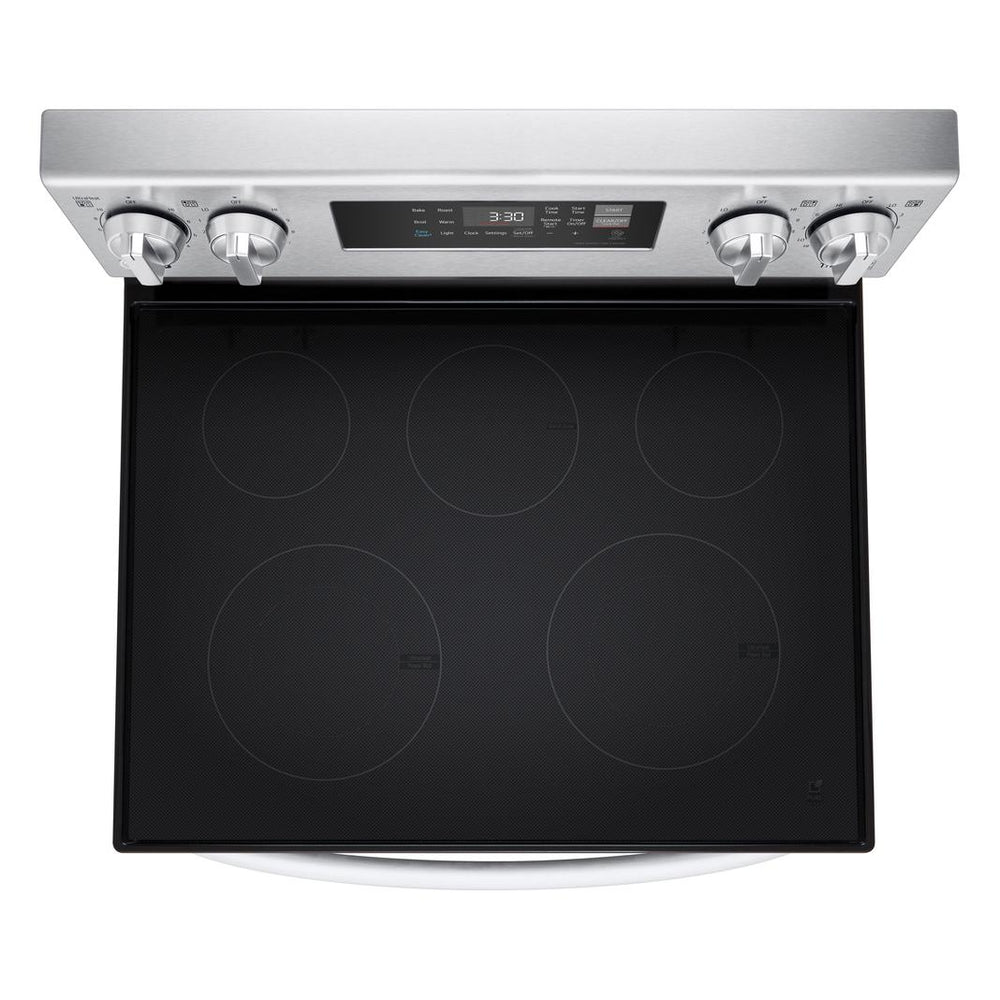 LG - 6.3 cu. ft Electric Range in Stainless - LREL6321S
