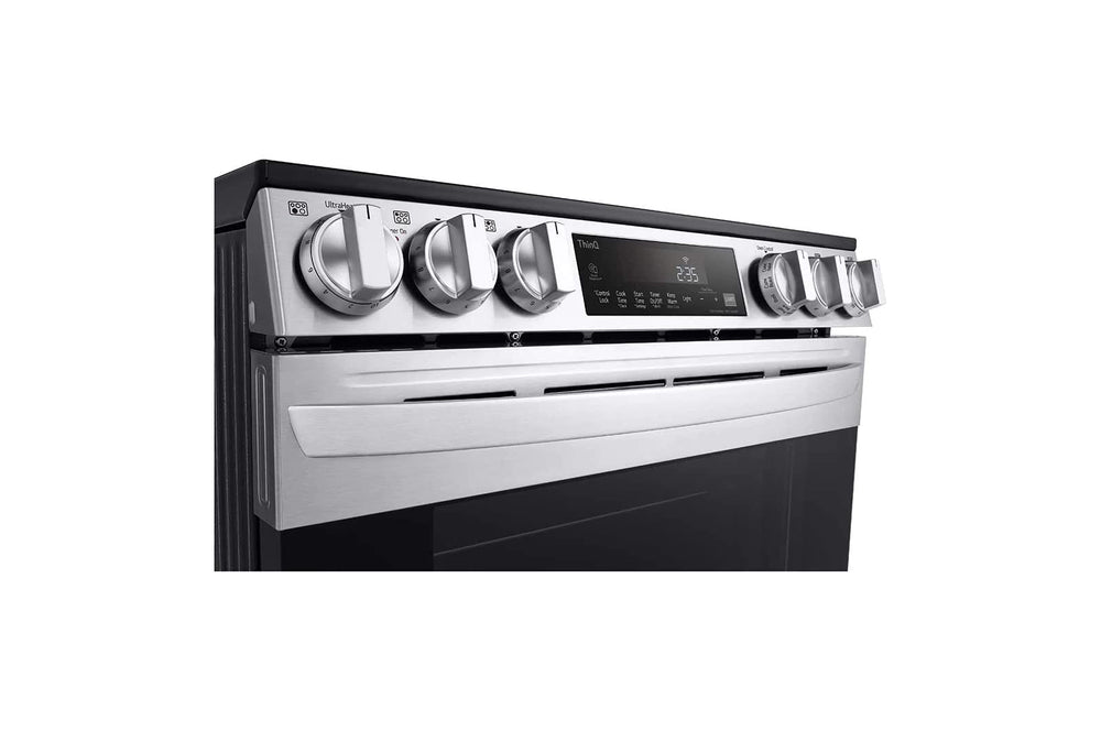 LG - 6.3 cu. ft Electric Range in Stainless - LSEL6333F