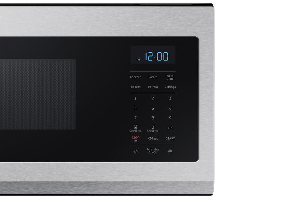 Samsung - 1.1 cu. Ft Over the range Microwave in Stainless - ME11A7510