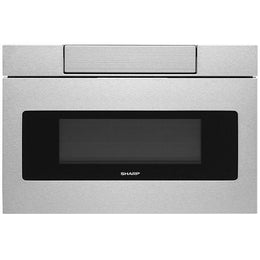 Sharp - 1.2 cu. Ft Built In Microwave in Stainless - SMD2477ASC