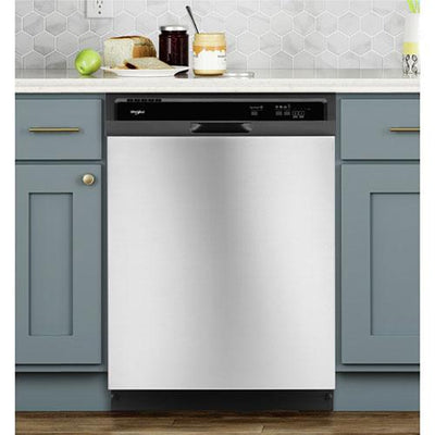 Whirlpool - 55 dBA Built In Dishwasher in Stainless - WDF330PAHS