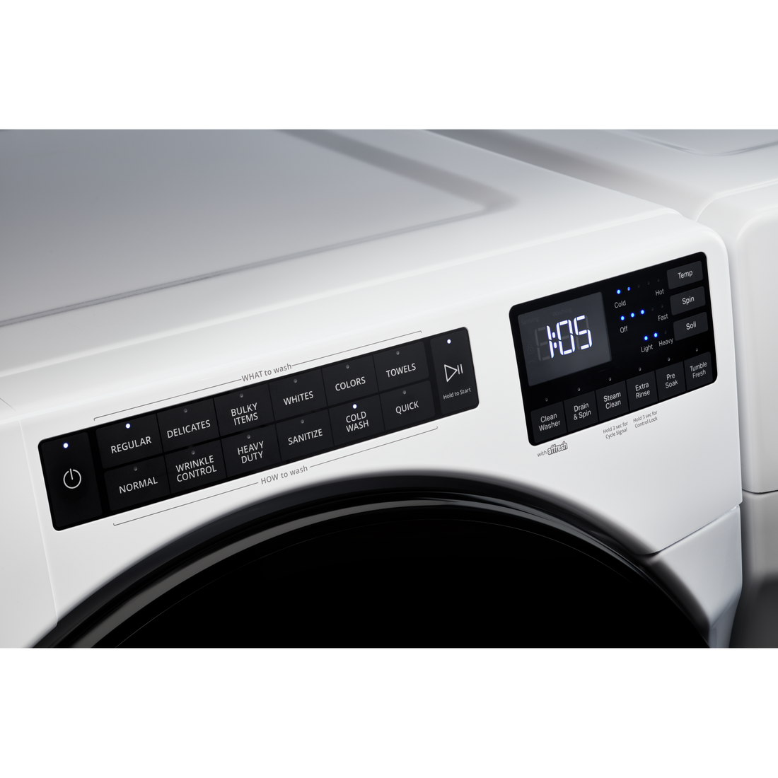 Whirlpool - 5.2 cu. Ft Front Load Washer in White - WFW5605MW