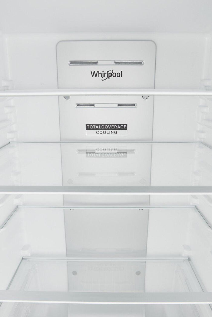 Whirlpool - 24.375 Inch 12.9 cu. ft Bottom Mount Refrigerator in Stain