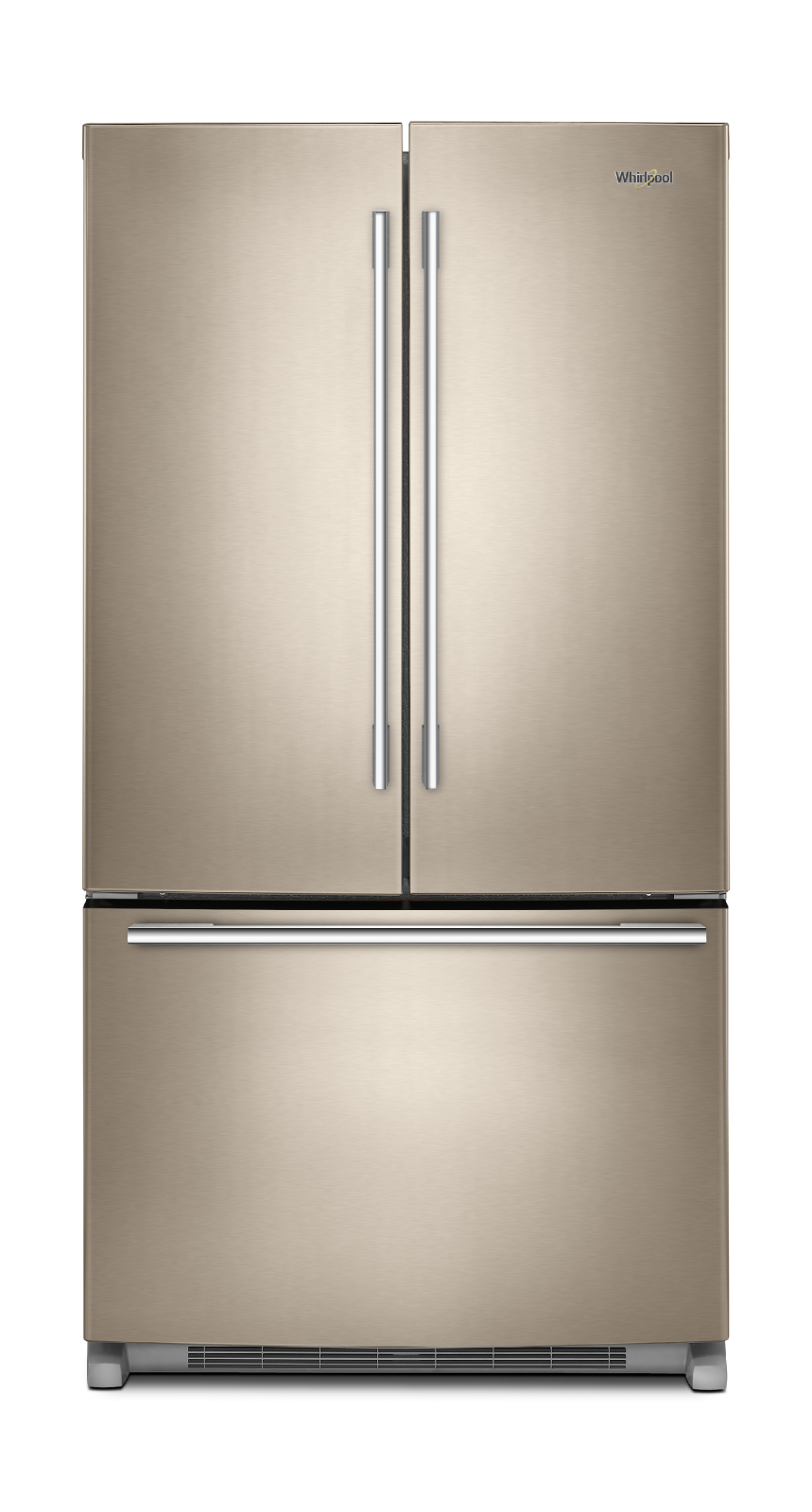 Whirlpool - 35.5 Inch 25.2 cu. ft French Door Refrigerator in Black