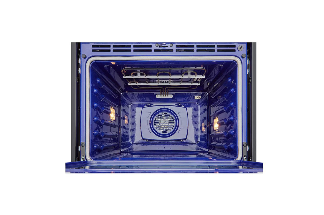 LG - 4.7 cu. ft Single Wall Oven in Stainless - WSEP4723F